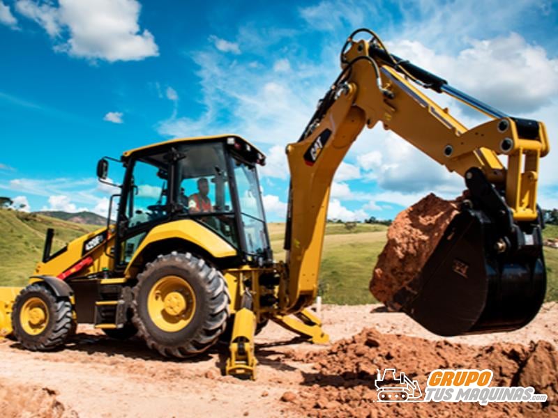 Arriendo de Caterpillar 420F2 - Retroexcavadoras