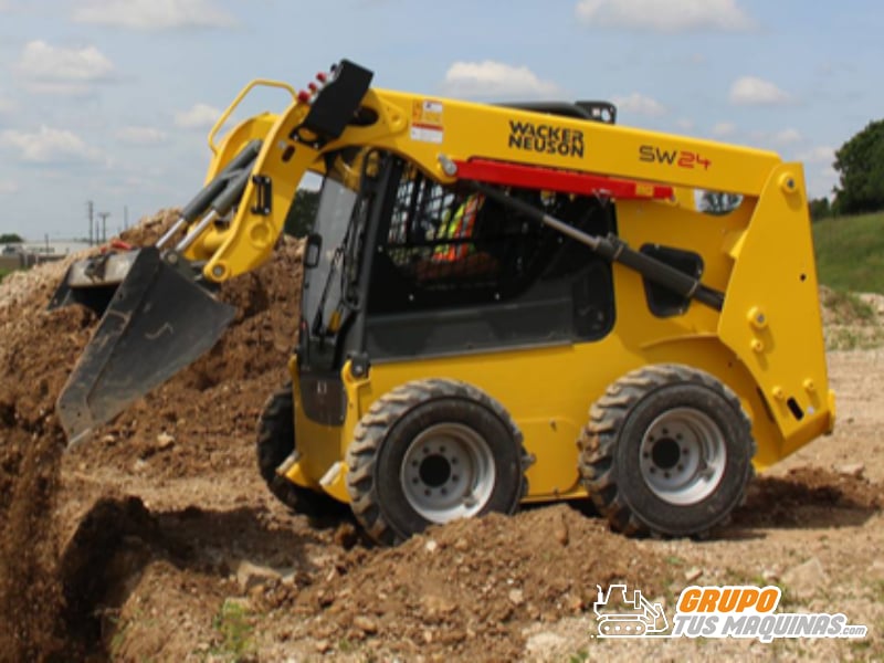 Arriendo de Wacker SW24 - Minicargador